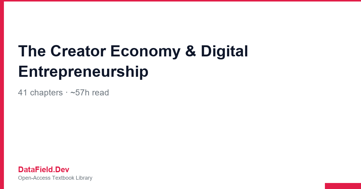 Appendix A: Platform Comparison Matrix | Creator Economy | DataField.Dev
